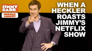 Heckler Roasts Jimmys Netflix Show | Jimmy Carr Vs Hecklers | Jimmy ...
