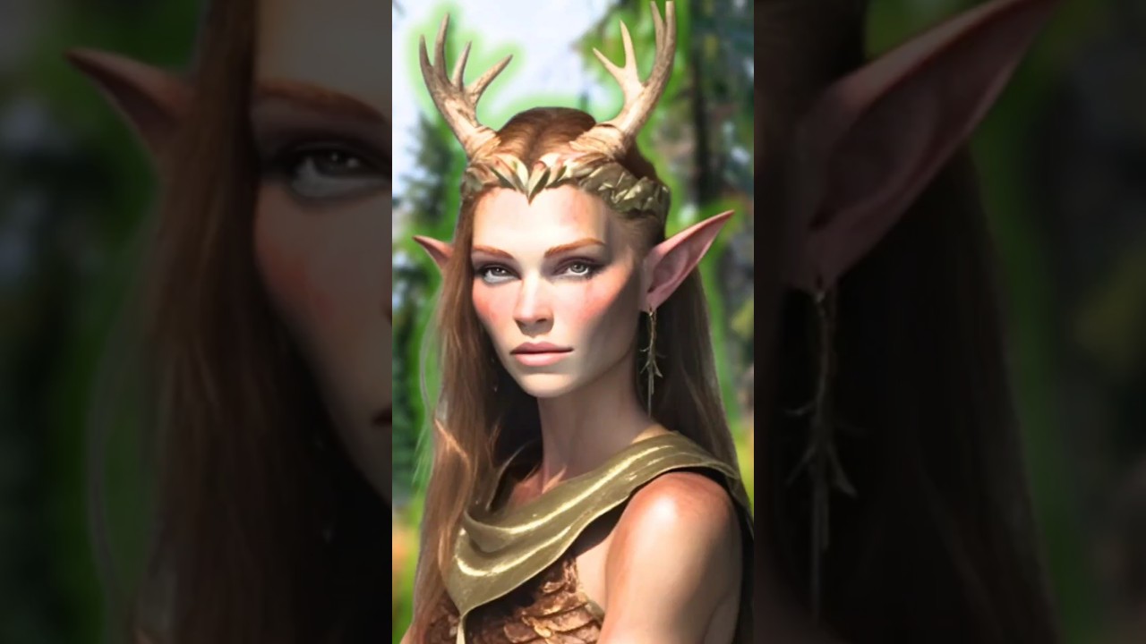 Skyrim - The Bosmer Armor Mod You Can't Miss #shorts #skyrim #gaming