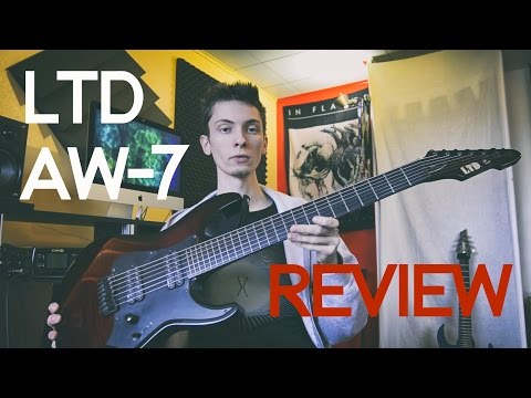 ESP LTD AW-7 Alex Wade Signature 2012 - 2015 - Blood Red | Reverb