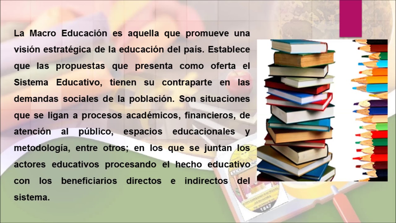 Macro Educación