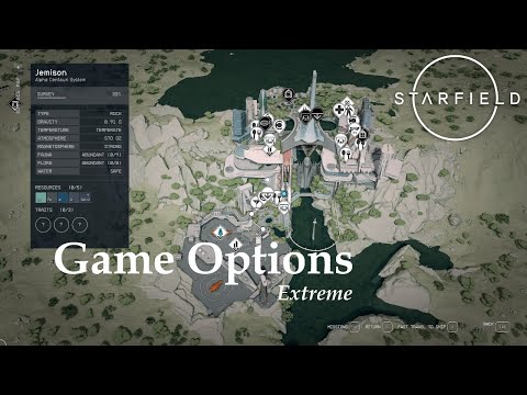 Starfield: Gameplay Options