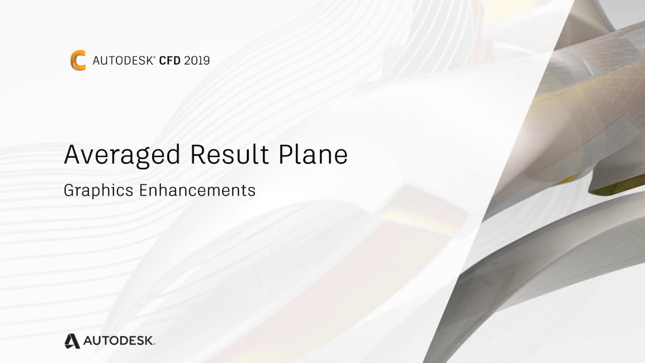 Autodesk CFD: Averaged Result Plane