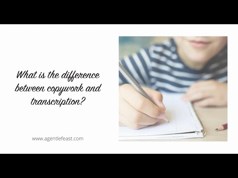 Copywork vs. Transcription | A Gentle Feast FAQs | Charlotte Mason Homeschooling