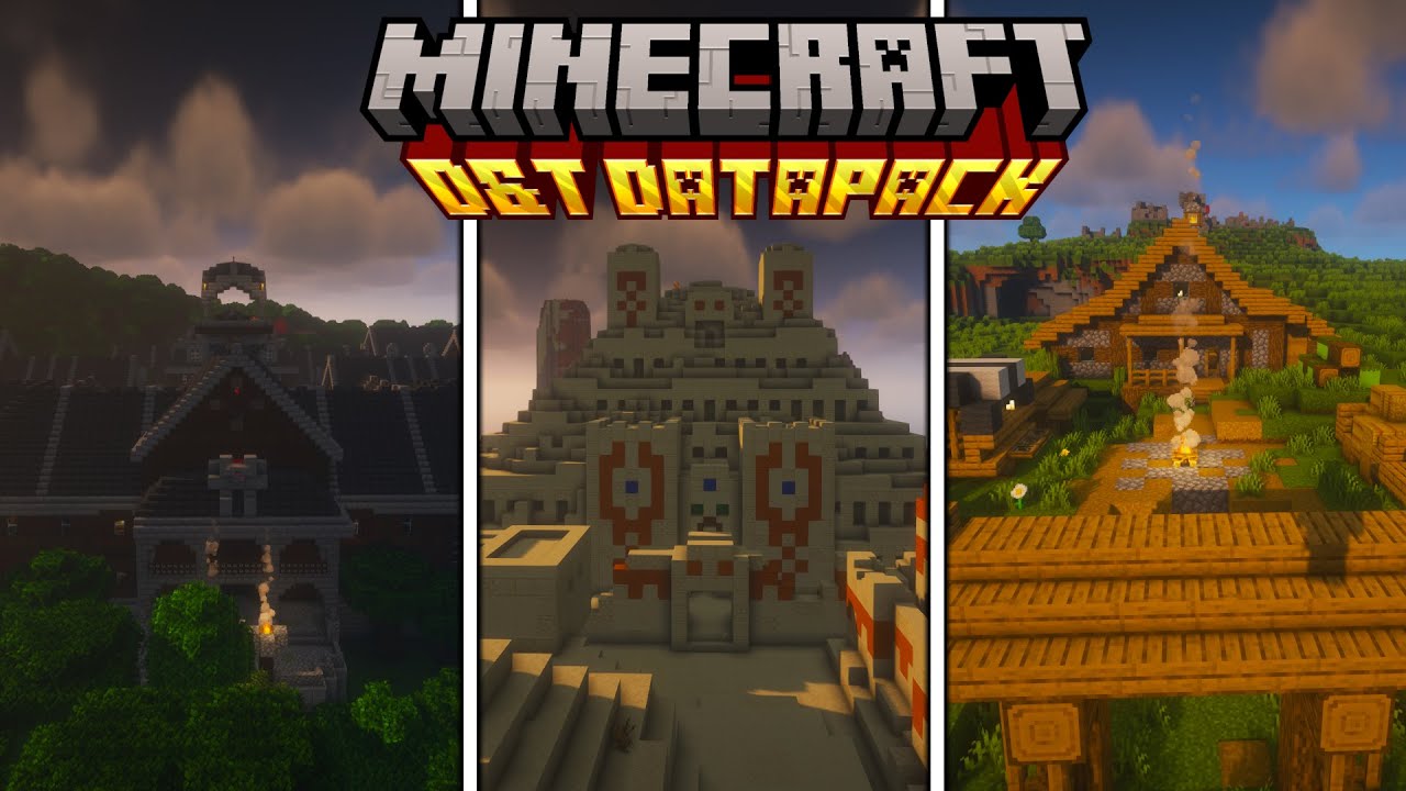MORE and BETTER Structures In Minecraft 1.21: Dungeons and Taverns Datapack