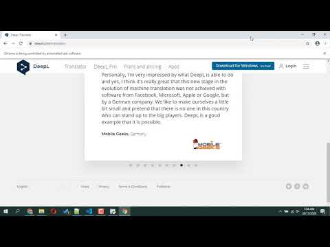 deepl.com unlimited free translate with this script