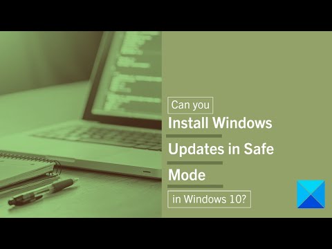 Can you install Windows Updates in Safe Mode in Windows 10?