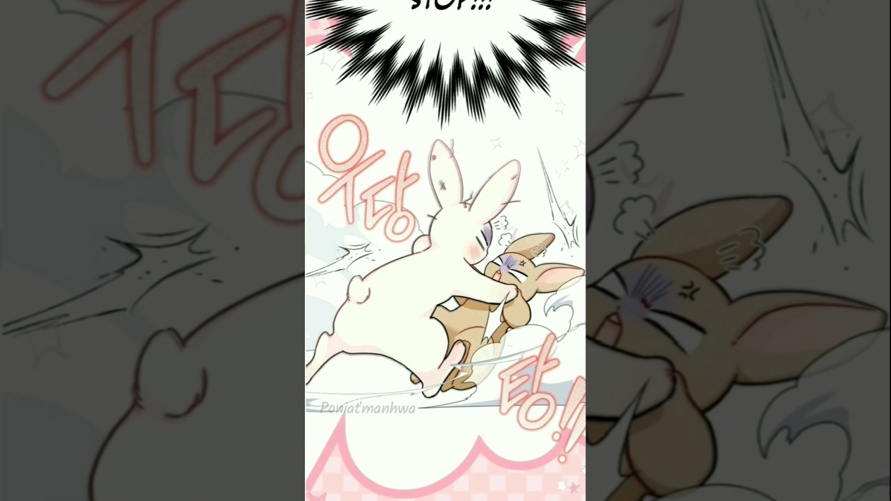 That bunny make bibi angry😠#shorts#manga#drama#fantasy#manhwareccomendation