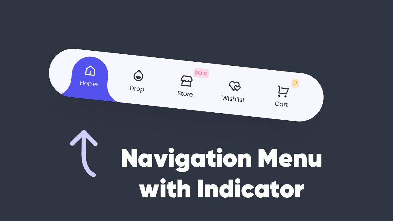 Bottom Navigation Bar Using HTML CSS & JavaScript | Octopus Style