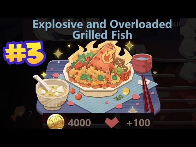 Genshin Impact “Fish Grilling” special event guide: All recipes revealed