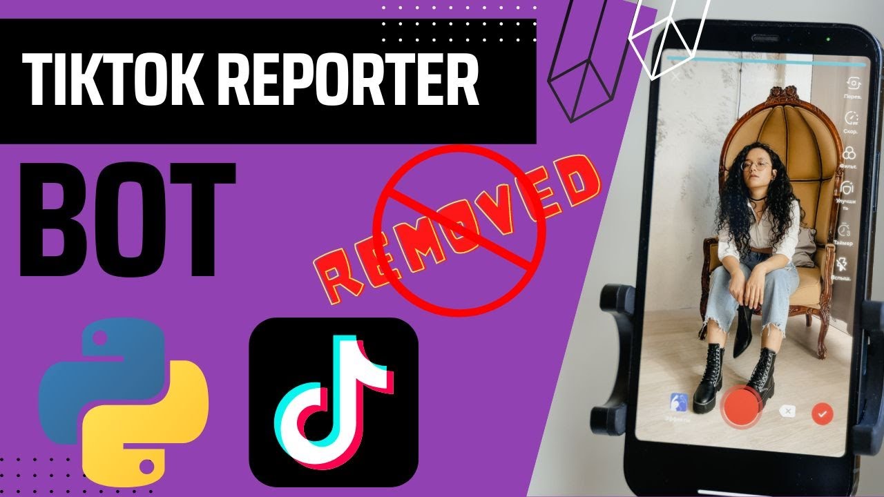 TikTok Video Reporter (send a lot of reports automatically)