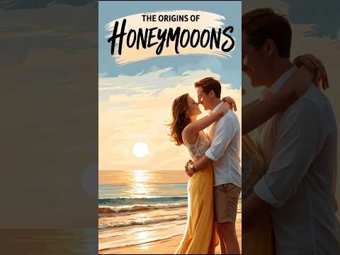 The Origin of Honeymoon🍯 #love #honeymoon #shorts #knowledgefacts