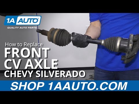 How to Replace Front CV Axle 07-17 Chevy Silverado