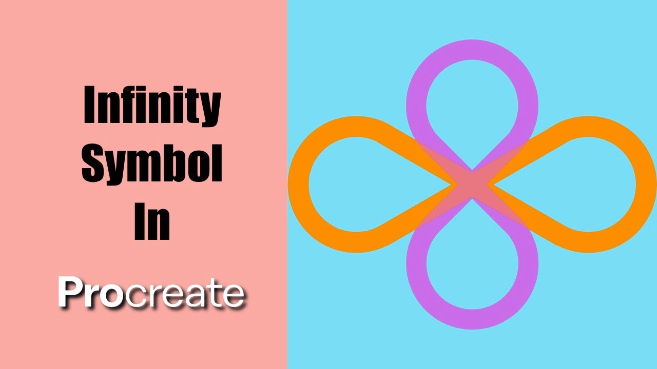 infinity symbol in PROcreate