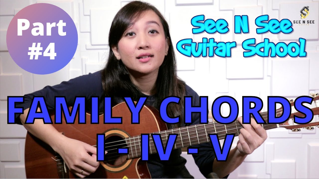 CARA MUDAH MENCARI CHORD DARI C MAJOR - See N See Guitar School PART #4