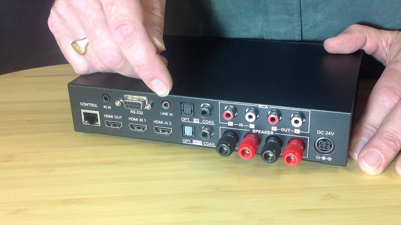 CYP AU-A300 Integrated 2 Channel AV Amplifier