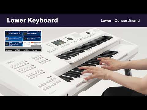 Electone ELA-1|Features:3 keyboards