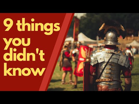 9 things you didn't know about the Roman army