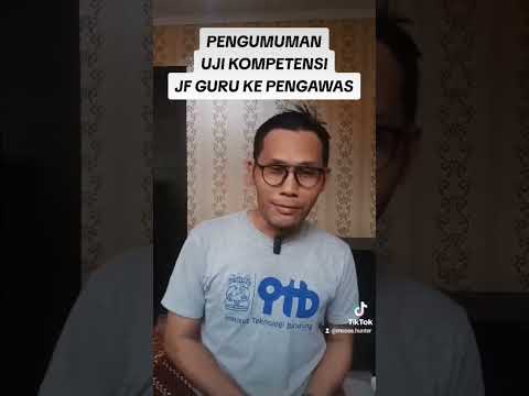 SELAMAT, PENGUMUMAN HASIL UJIKOM JF GURU KE PENGAWAS THP. 2