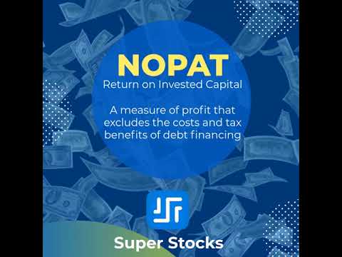 NOPAT - Super Stocks Market Concepts