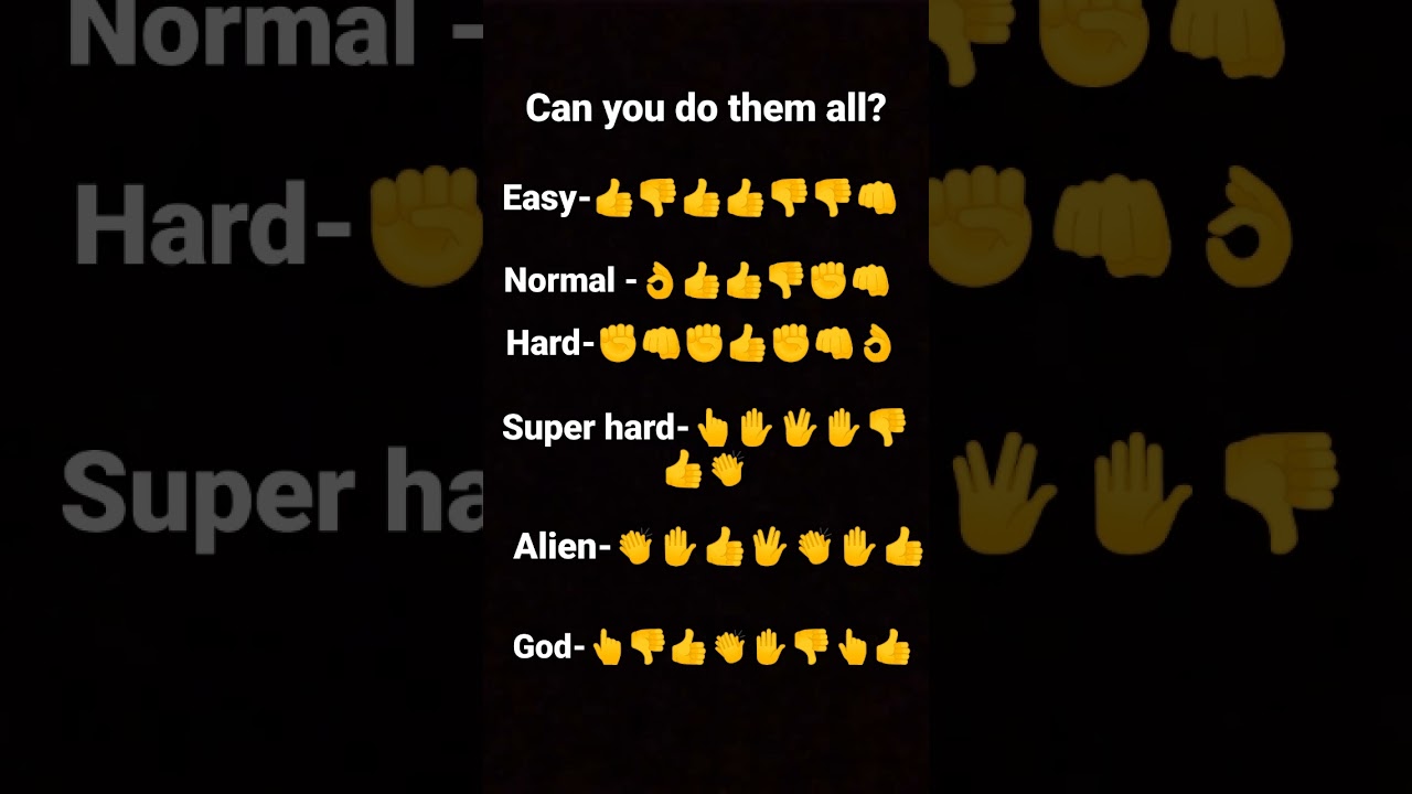 Can you do the hand gestures?? Tiktok challenge