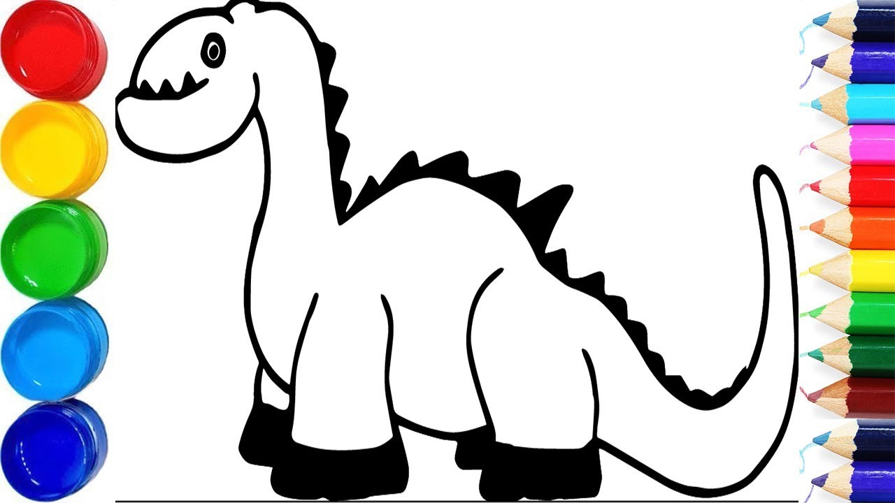 How to Draw a Dragon for Kids || Dragon Coloring Pages for Kids
