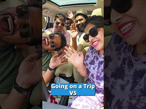 Going On A Trip Vs Coming Back From A Trip ???? #hungrybirds #ytshorts #traveldiaries