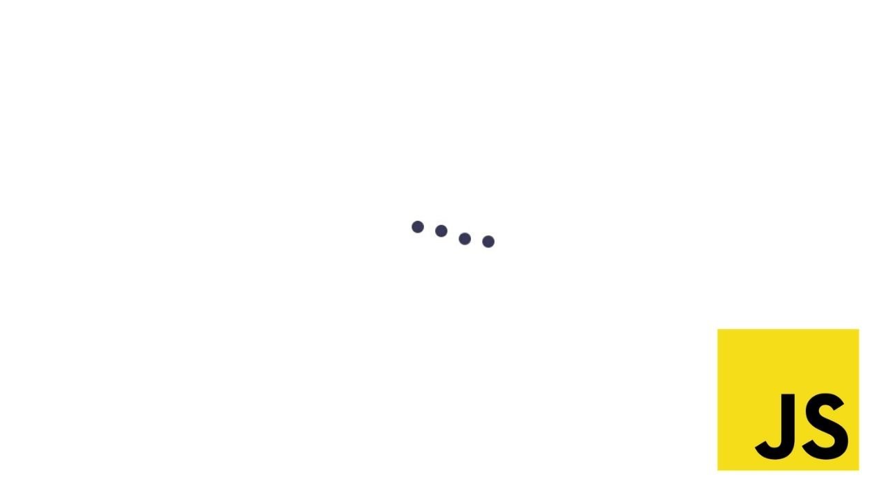 How to create a Preloader Animation With Javascript Tutorial