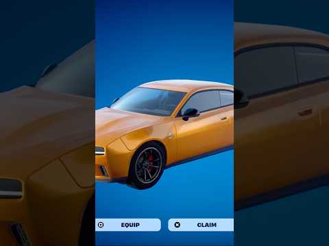 HOW TO GET EV DODGE CHARGER DAYTONA SCAT PACK CAR BODY IN FORTNITE ROCKET LEAGUE!