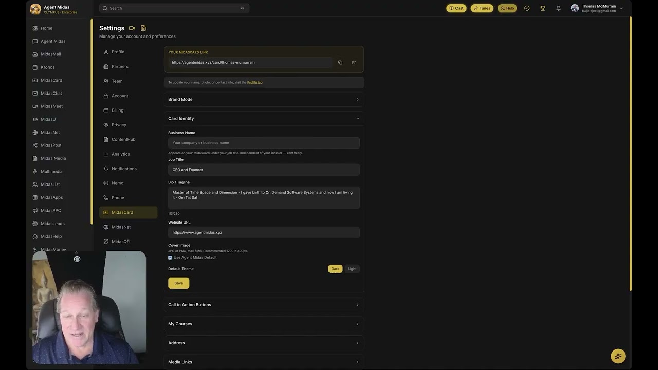 Agent Midas - On Demand Software Systems - Overview