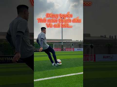 🧤 ĐĂNG TUYỂN THỦ MÔN THÁCH ĐẤU VÀ CÁI KẾT… 🏃🏽⚽️🎯🥅#Neymarsport #DaiNeymar #knuckleball