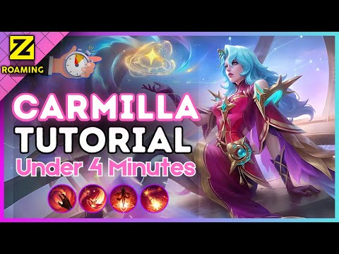 4-Minute Carmilla Tutorial in Roam || (MLBB S35) 2025