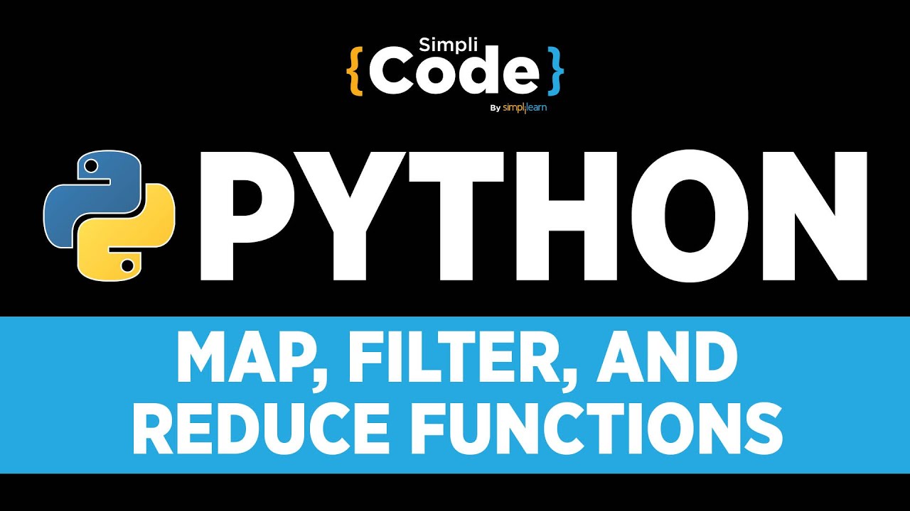 Advanced Python Programming | Map, Filter, And Reduce Functions In Python | Simplicode