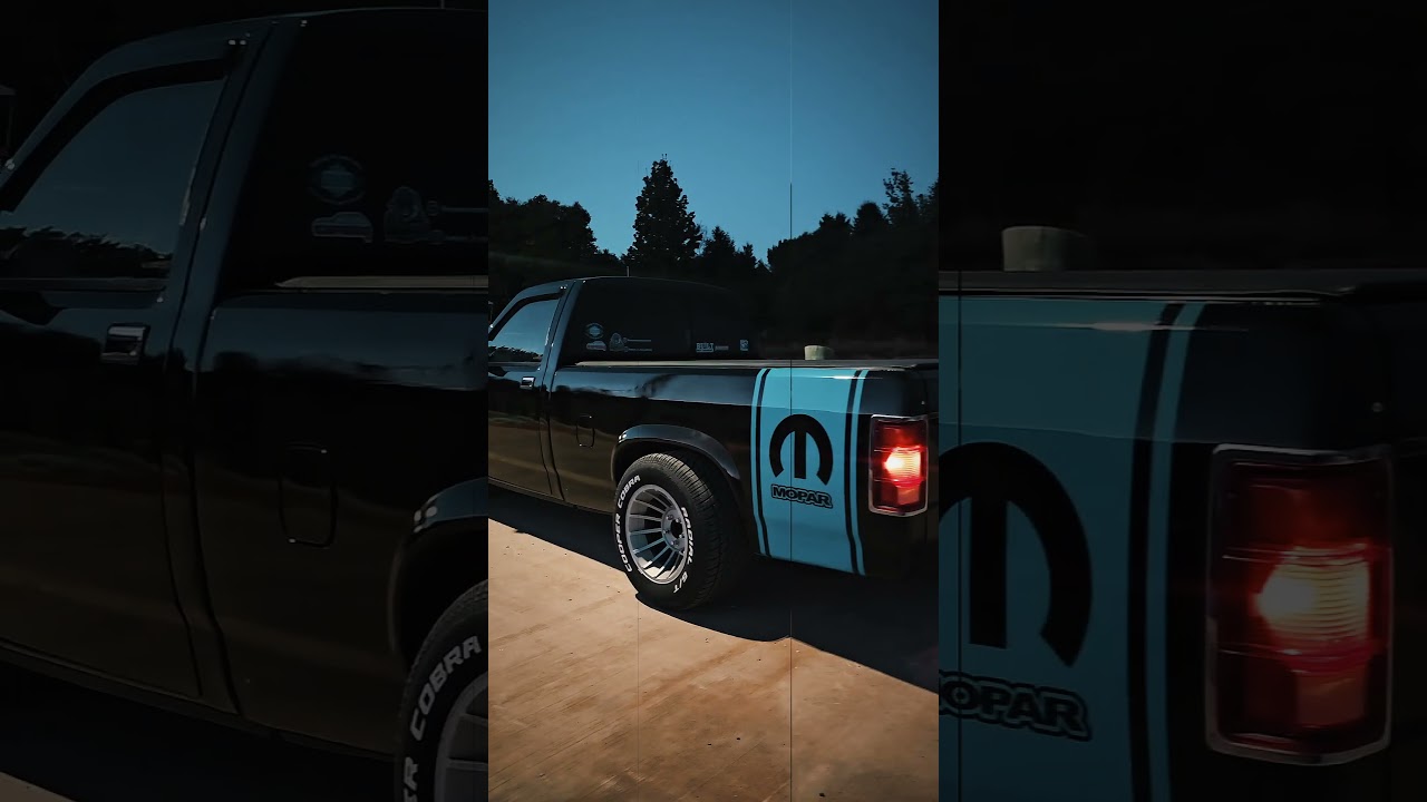 1987 dodge dakota 5.2L V8 swapped and lowered