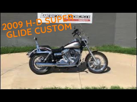 341158 2009 HARLEY-DAVIDSON DYNA SUPER GLIDE CUSTOM - FXDC