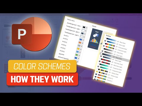 PowerPoint Theme Colors - How they Work in 4 minutes