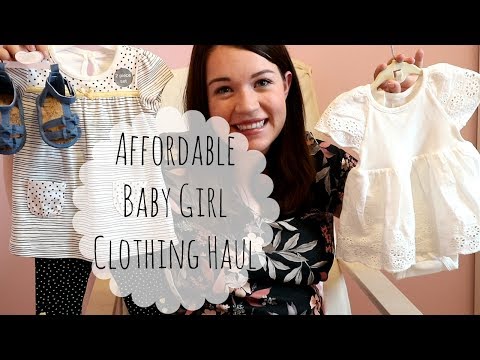 Baby Girl Affordable Clothing Haul | Asda/George, H&M and Primark