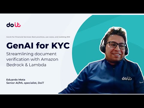 GenAI for KYC (Demo + sample code): Streamlining document verification with Amazon Bedrock & Lambda