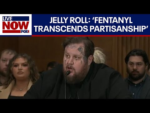 Jelly Roll gives powerful testimony at Senate fentanyl hearing | LiveNOW from FOX