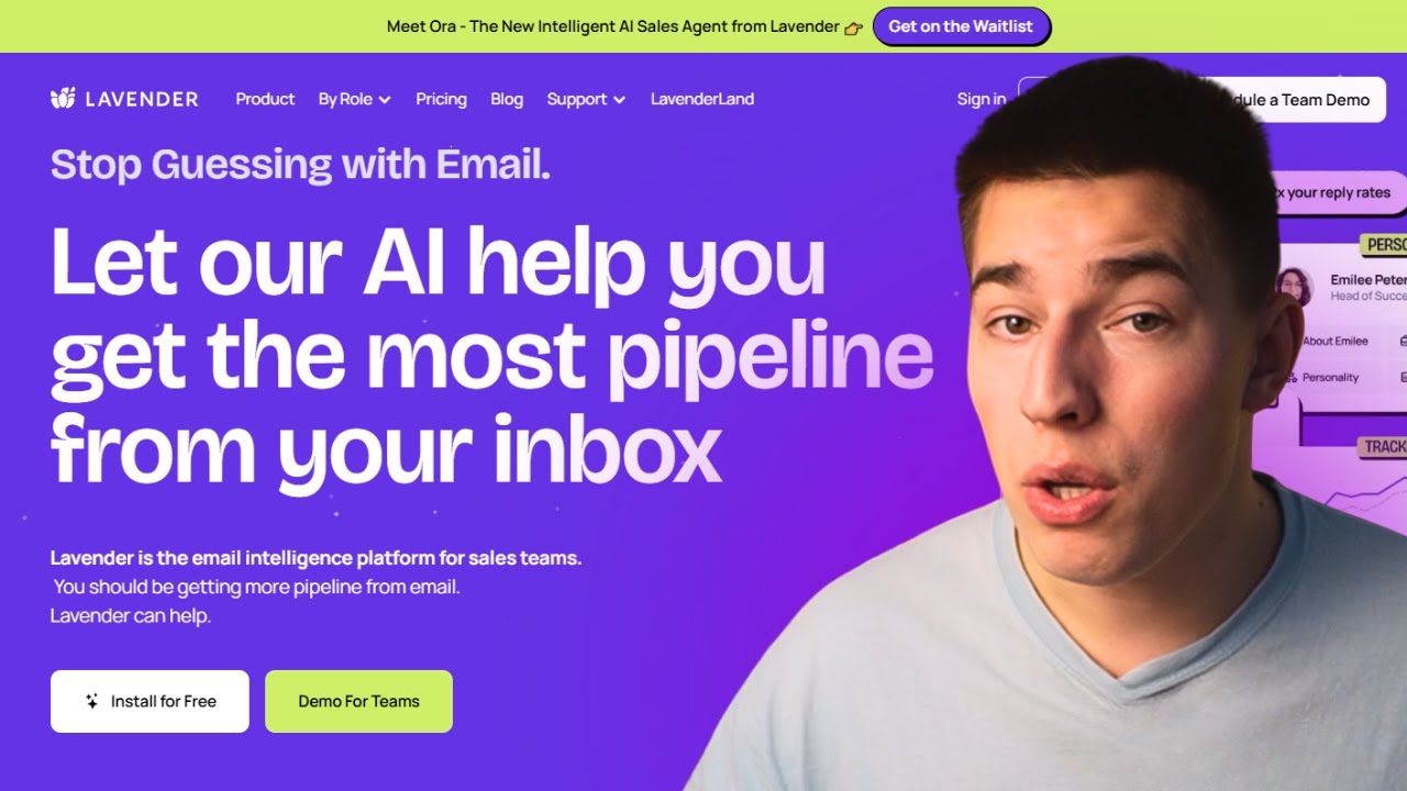 Lavender AI Review - Features, Pricing, Alternatives