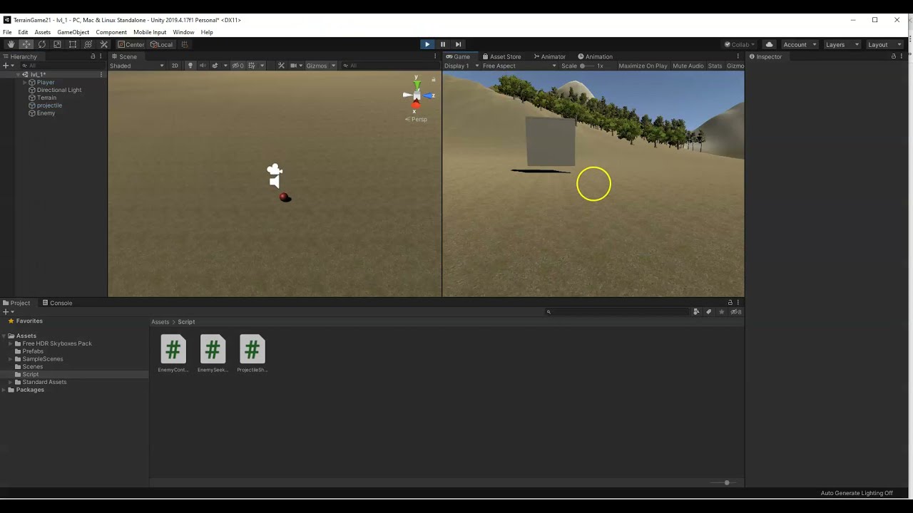 Unity3D ||  FPS Game:  Enemy Spawning