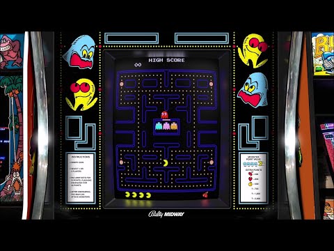 Steam Community :: Video :: Pac-Man, Realistic Arcade Bezels with the ...
