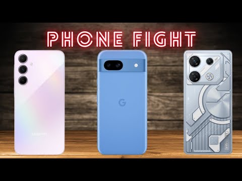 Samsung Galaxy A55 5G Vs Google Pixel 8a Vs Infinix GT 20 Pro | Full Comparison
