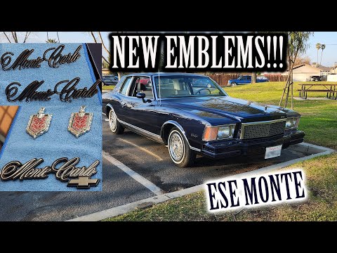 New Emblems for Ese Monte | '78 Monte Carlo