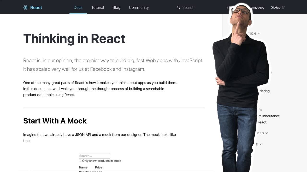 Learn React - Container vs Dummy Components - React App Architecture