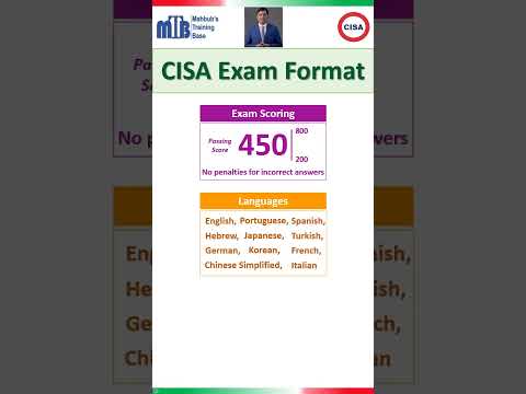 CISA EXAM FORMAT #cisa28thedition #cisaexam #education #CISACertification #isaca