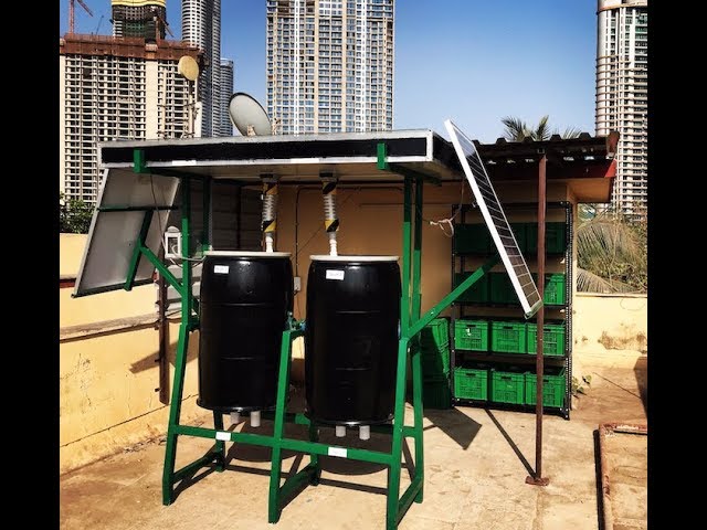 Food Waste Composting Machines - 250kg/Day Solar Compost Machine ...