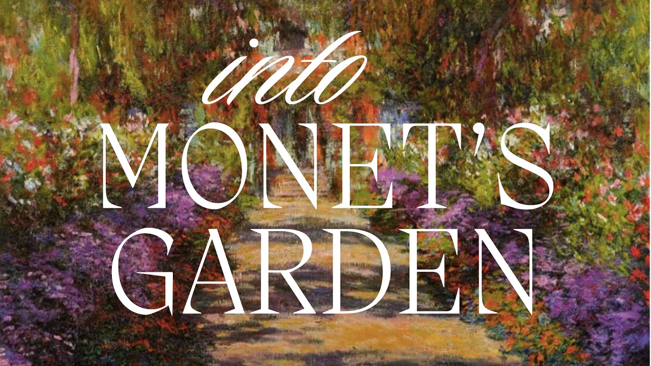 Inside Monet’s Giverny Garden - Animated (A Pathway in Monet's Garden at Giverny, 1902)