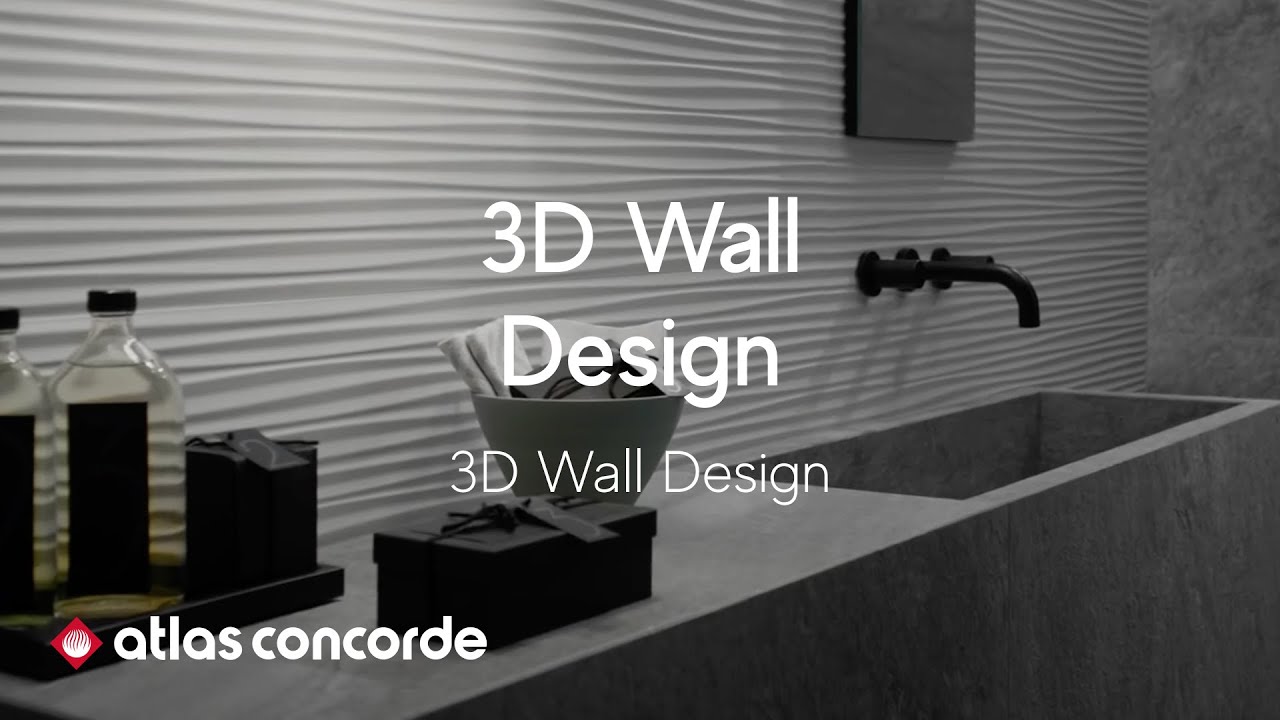 Textured Ceramic Wall Tiles | 3D Wall Design by Atlas Concorde