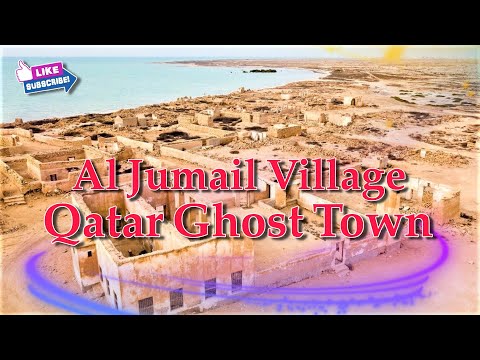 THE "GHOST TOWN" IN QATAR & ARSAN CAFE ROAD TRIP #qatar