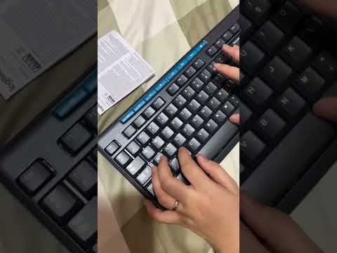Logitech MK275 - ₱800 - Wireless Keyboard and Mouse. Unboxing Video ✨